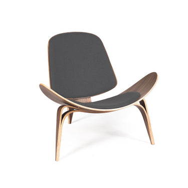 CH07 Shell Chair – Prunelle